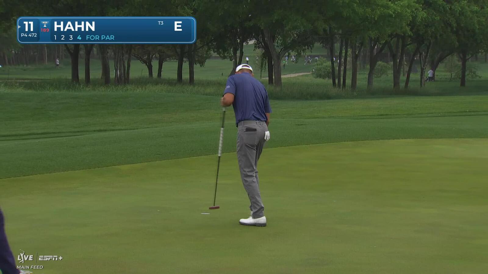 James Hahn | Round 1 | 11th hole | Shot 5 | 2025 THE CJ CUP
