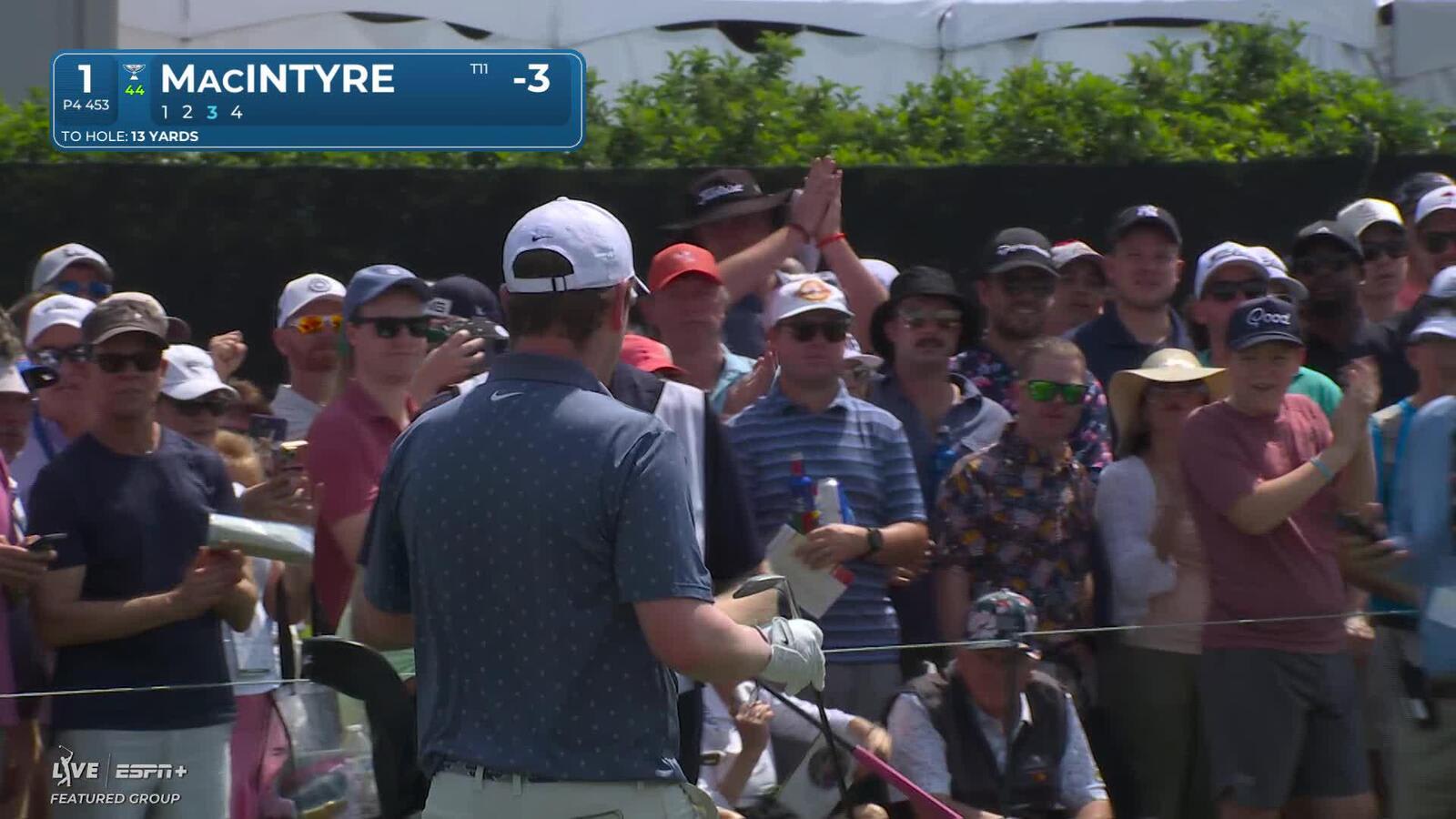 Robert MacIntyre | Round 4 | 1st hole | Shot 3 | 2025 Arnold Palmer ...