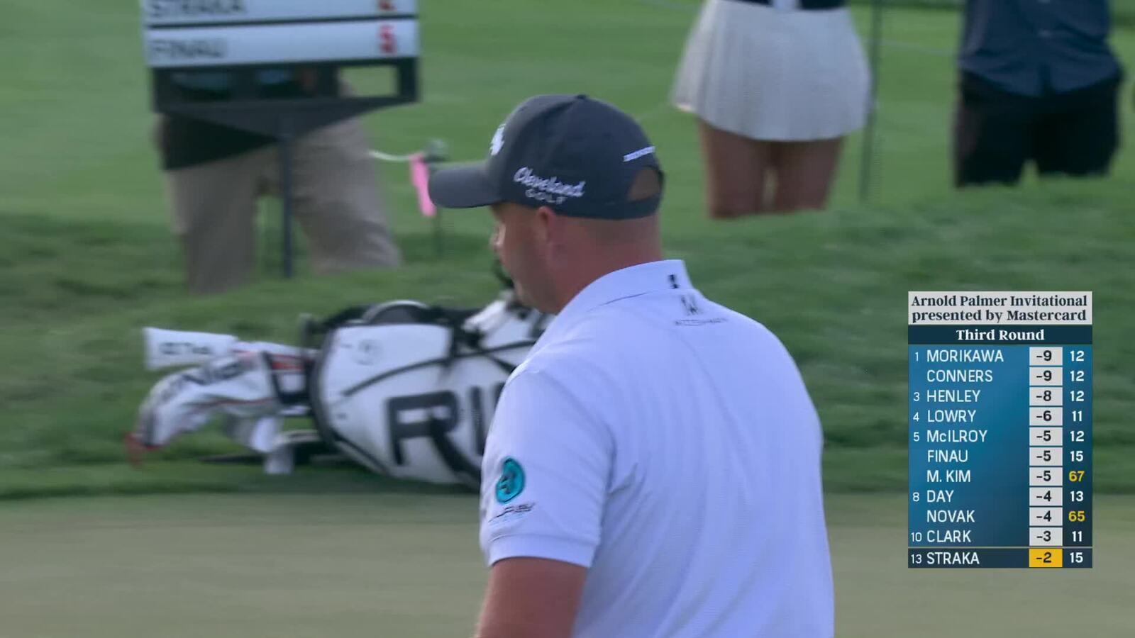 Sepp Straka | Round 3 | 16th hole | Shot 3 | 2025 Arnold Palmer ...