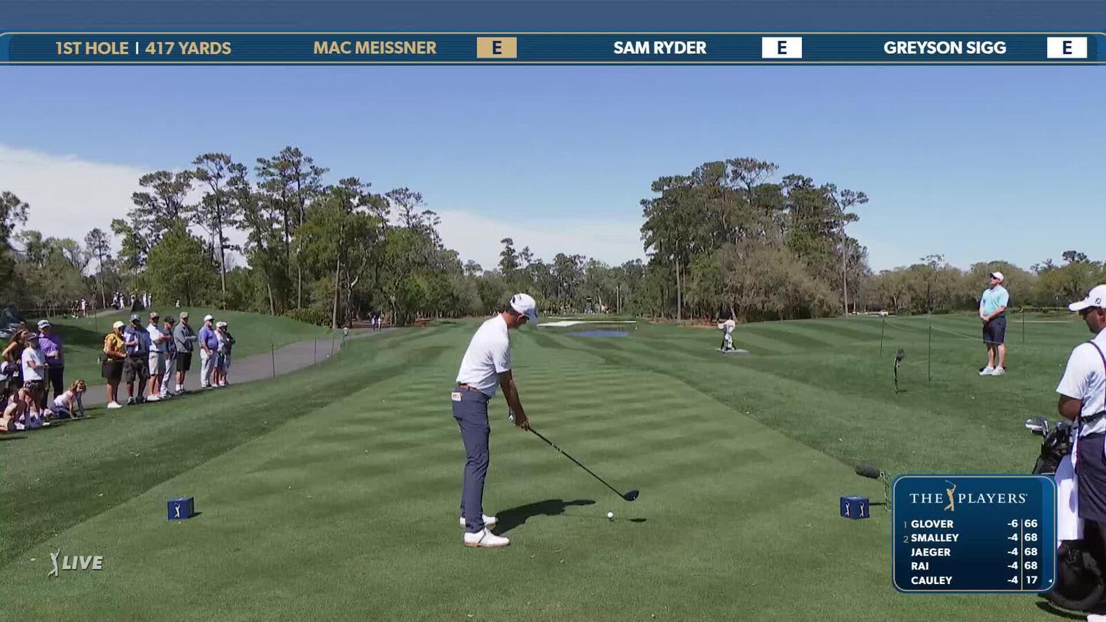 Mac Meissner | Round 1 | 1st hole | Shot 1 | 2025 THE PLAYERS