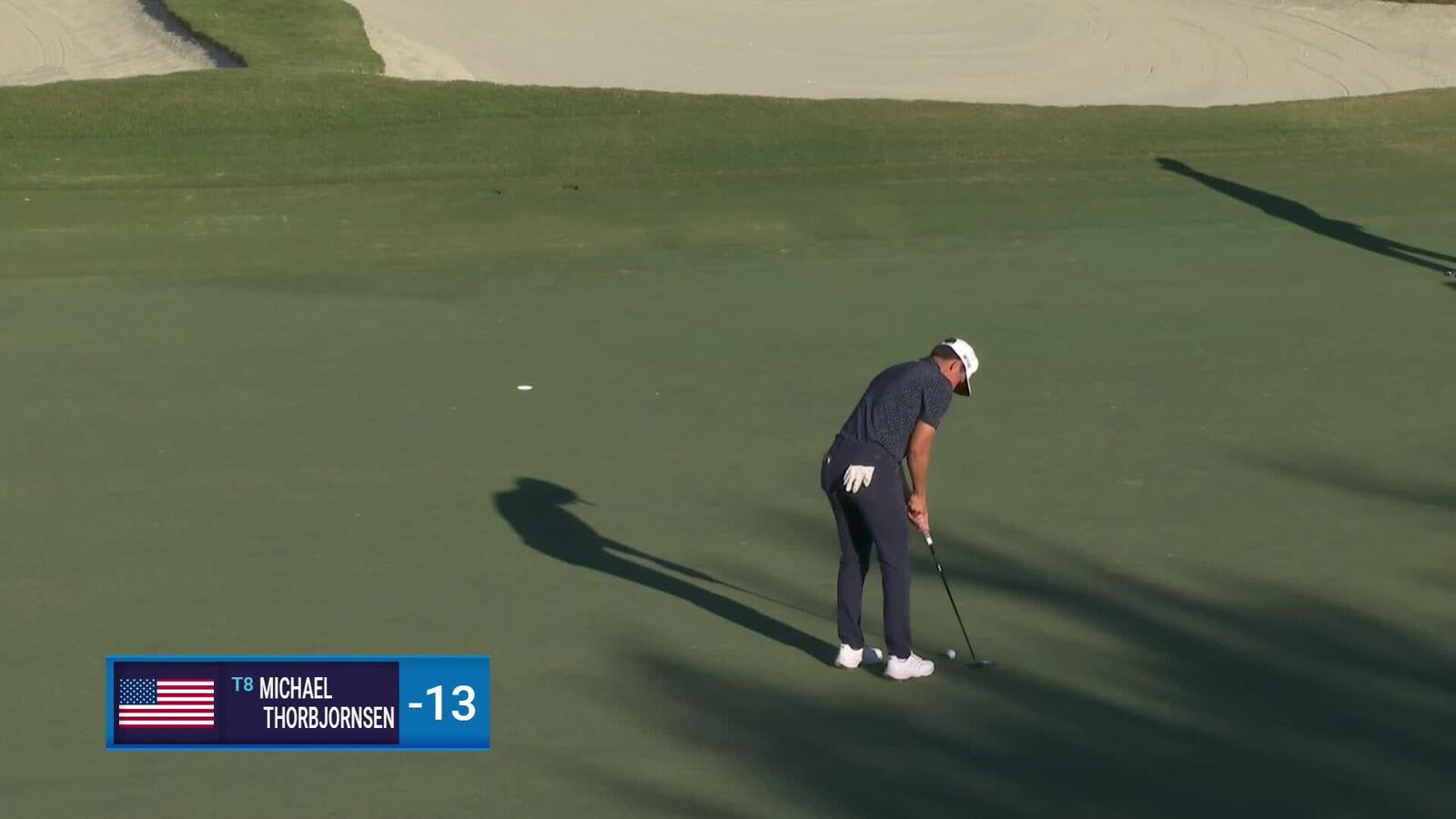 Michael Thorbjornsen | Round 4 | 17th hole | Shot 3 | 2024 The RSM Classic