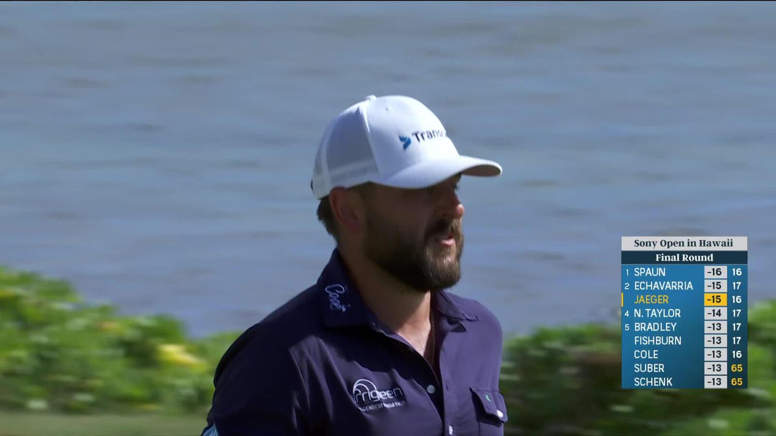 Stephan Jaeger | Round 4 | 17th hole | Shot 1 | 2025 Sony Open