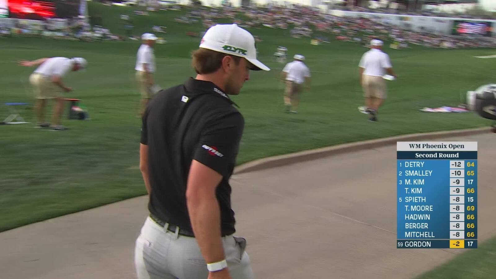 Will Gordon | Round 2 | 18th hole | Shot 2 | 2025 WM Phoenix Open