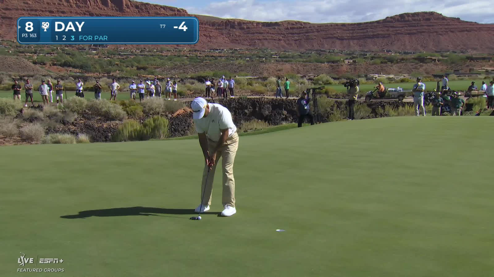 Jason Day | Round 1 | 8th hole | Shot 3 | 2025 Bank of Utah