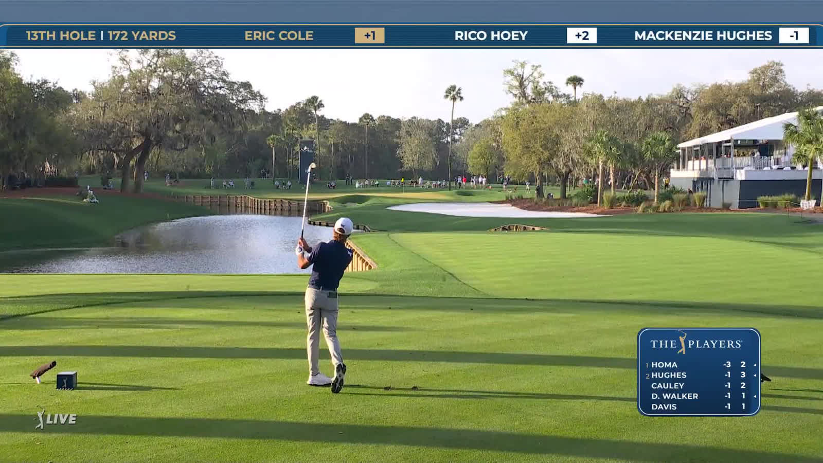 Eric Cole | Round 1 | 13th hole | Shot 1 | 2026 THE PLAYERS