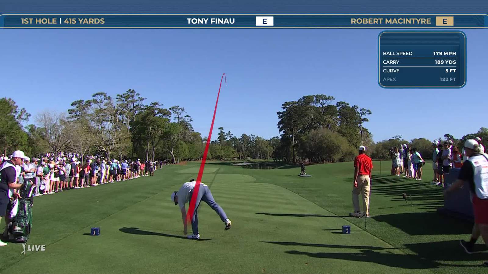 Robert MacIntyre | Round 3 | 1st hole | Shot 1 | 2026 THE PLAYERS