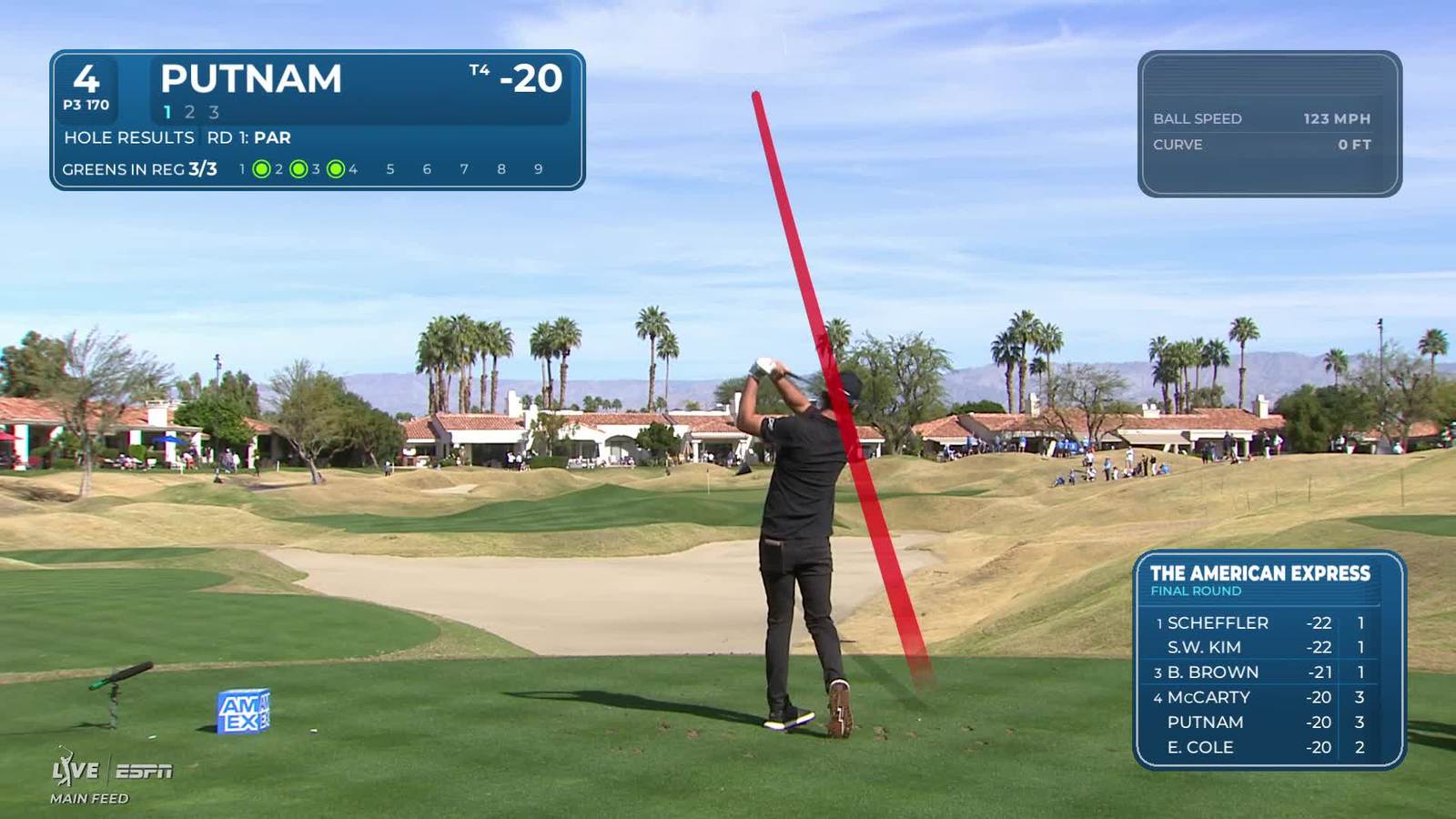 Andrew Putnam | Round 4 | 4th hole | Shot 1 | 2026 The American Express