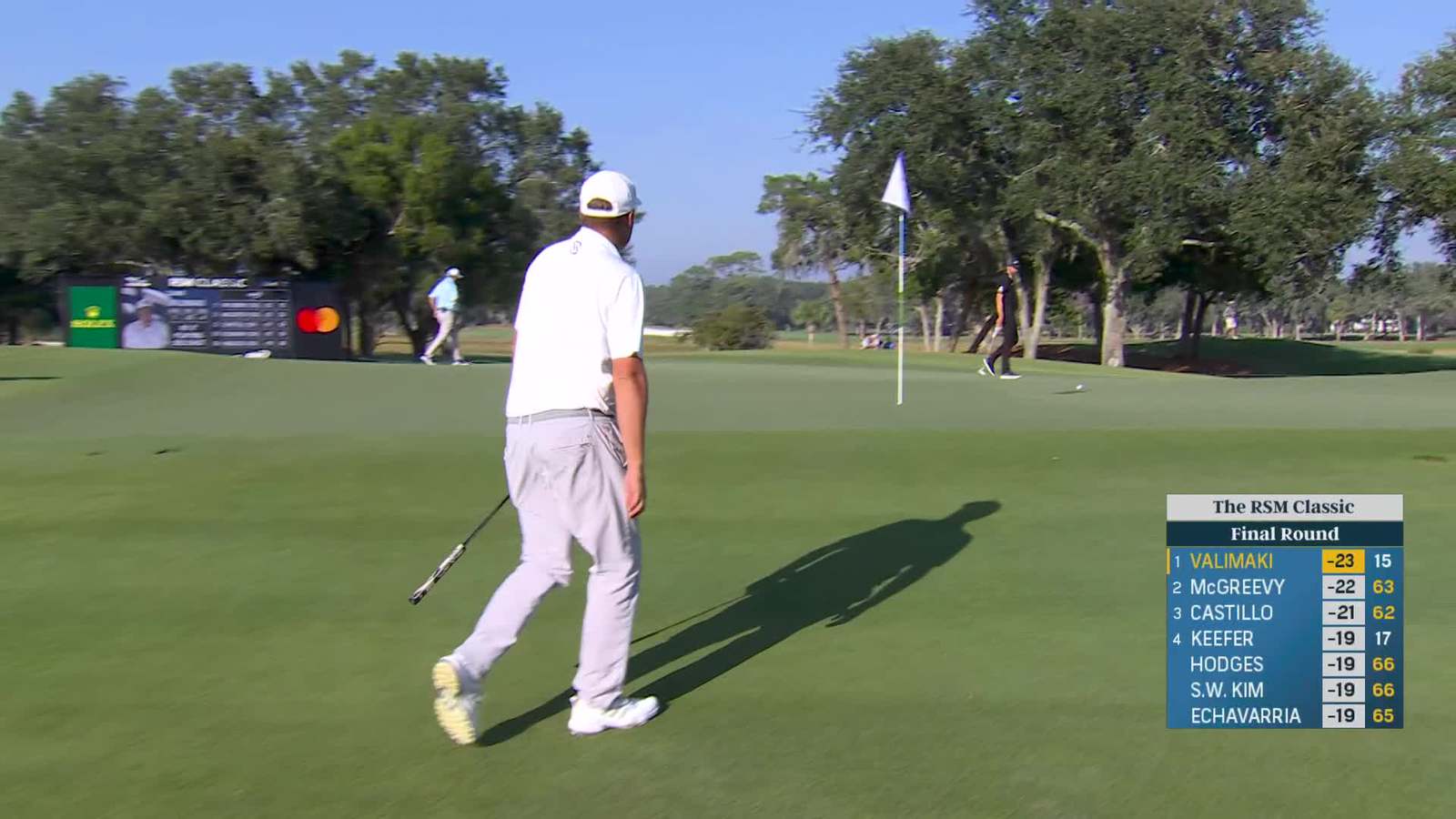 Sami Valimaki | Round 4 | 16th hole | Shot 3 | 2025 The RSM Classic