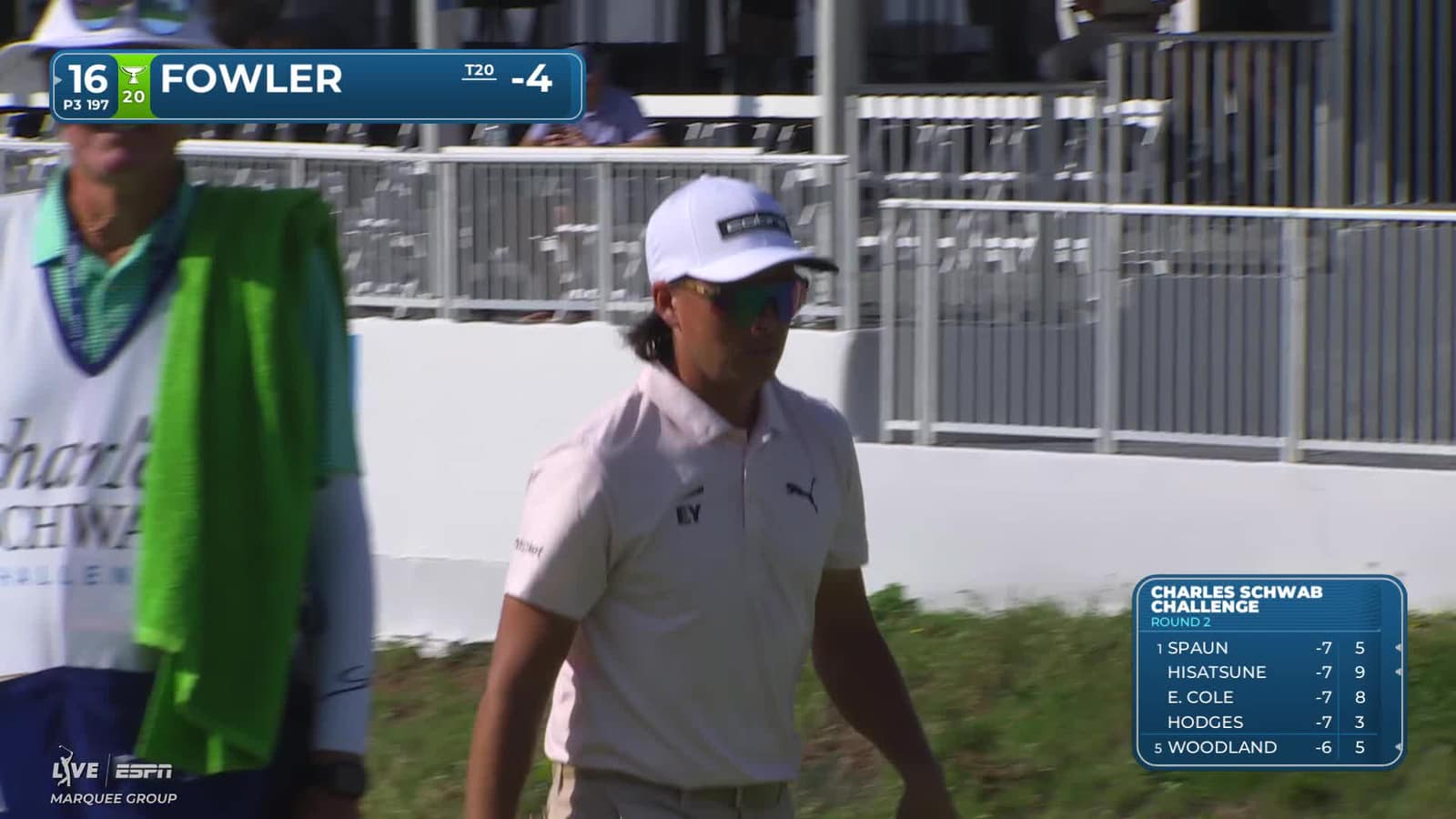Rickie Fowler | Round 2 | 16th hole | Shot 3 | 2026 Charles Schwab