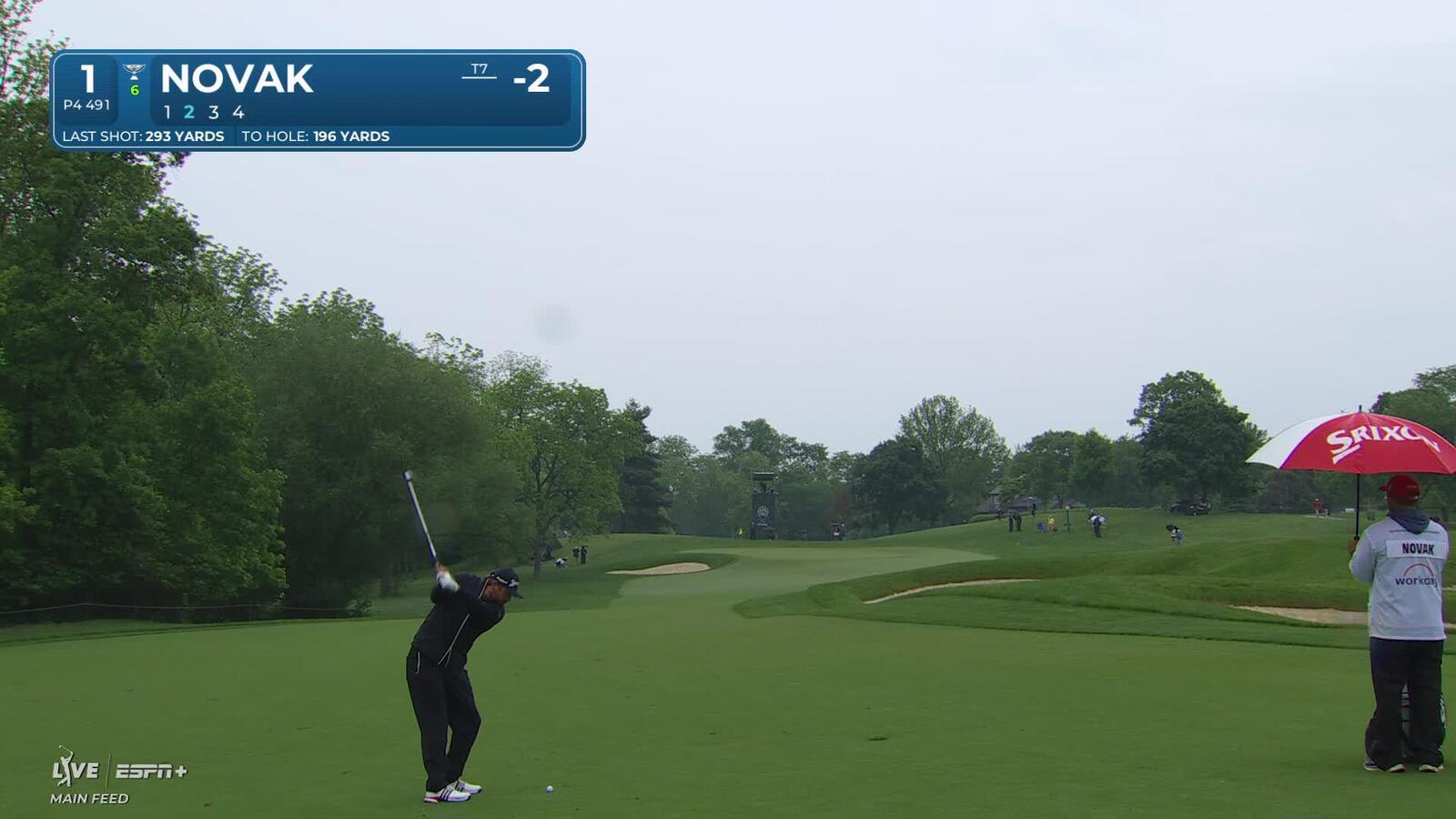Andrew Novak | Round 2 | 1st hole | Shot 2 | 2025 the Memorial