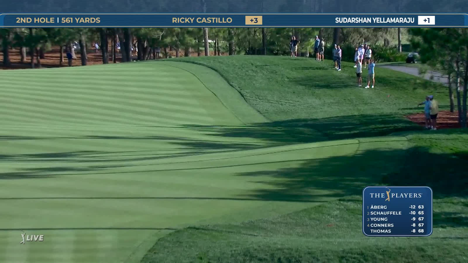 Ricky Castillo | Round 3 | 2nd hole | Shot 2 | 2026 THE PLAYERS