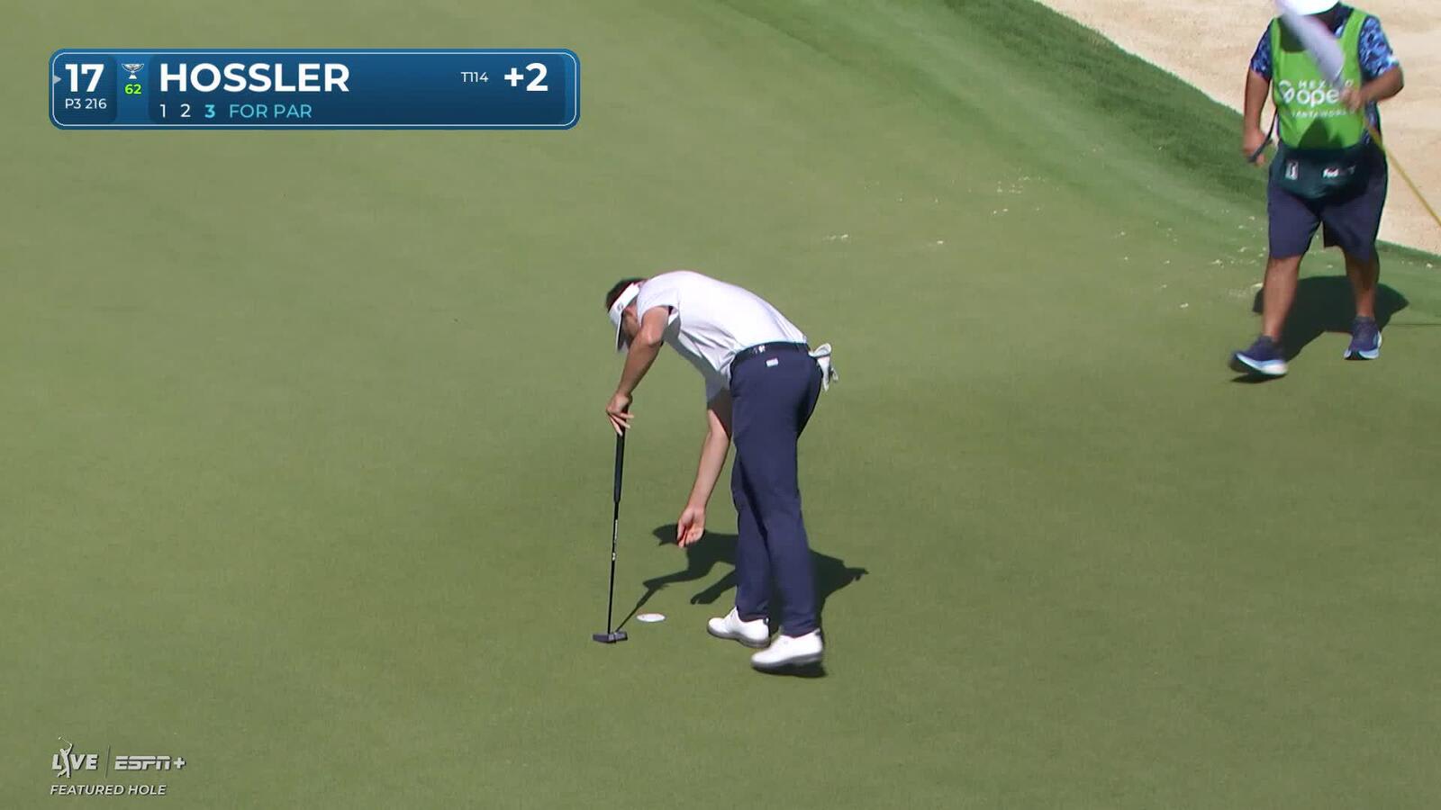 Beau Hossler | Round 1 | 17th hole | Shot 3 | 2025 Mexico Open
