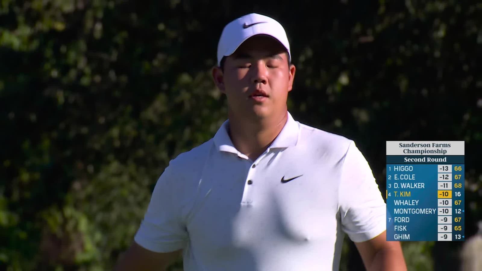 Tom Kim | Round 2 | 17th hole | Shot 3 | 2025 Sanderson Farms