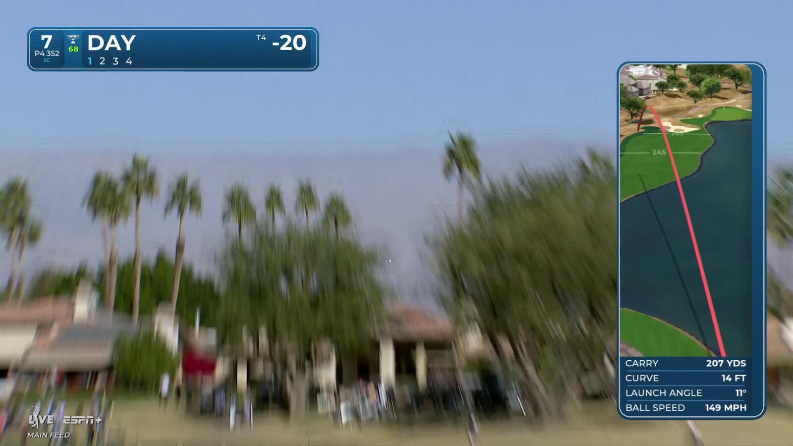 Jason Day | Round 4 | 7th hole | Shot 1 | 2025 The American Express