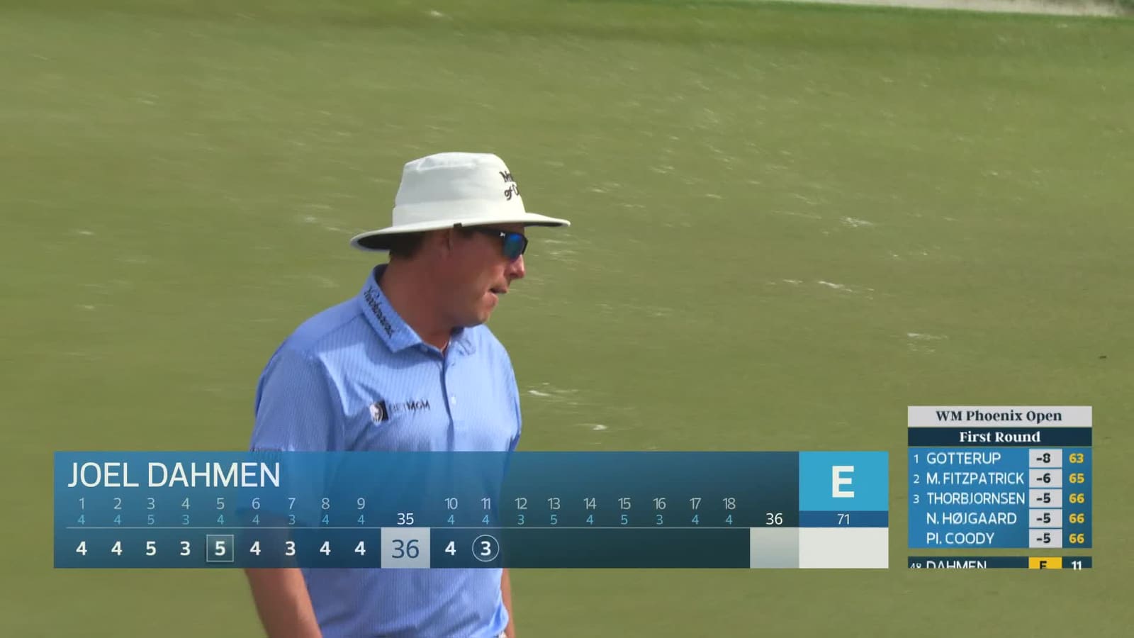 Joel Dahmen | Round 1 | 11th hole | Shot 3 | 2026 WM Phoenix Open