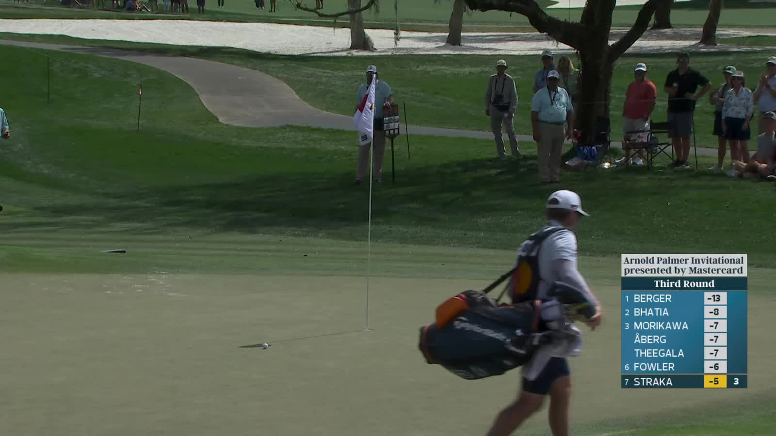 Sepp Straka | Round 3 | 4th hole | Shot 3 | 2026 Arnold Palmer