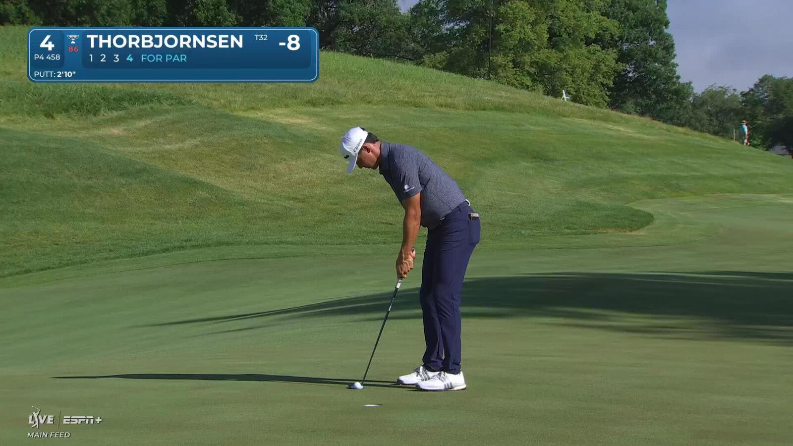 Michael Thorbjornsen | Round 4 | 4th hole | Shot 4 | 2025 John Deere