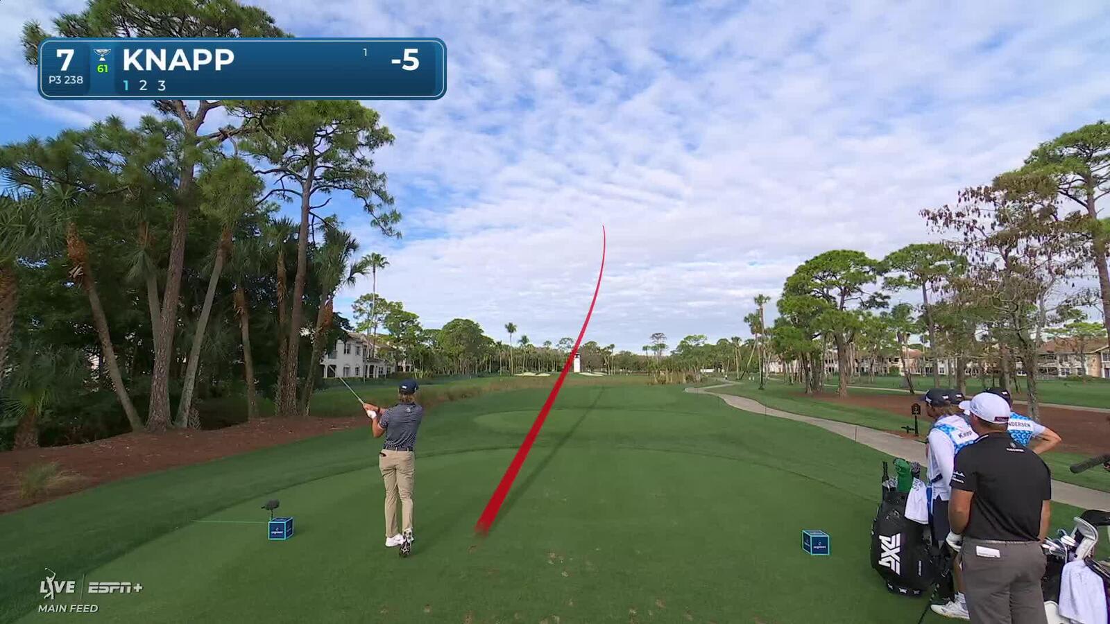 Jake Knapp | Round 1 | 7th hole | Shot 1 | 2025 Cognizant Classic