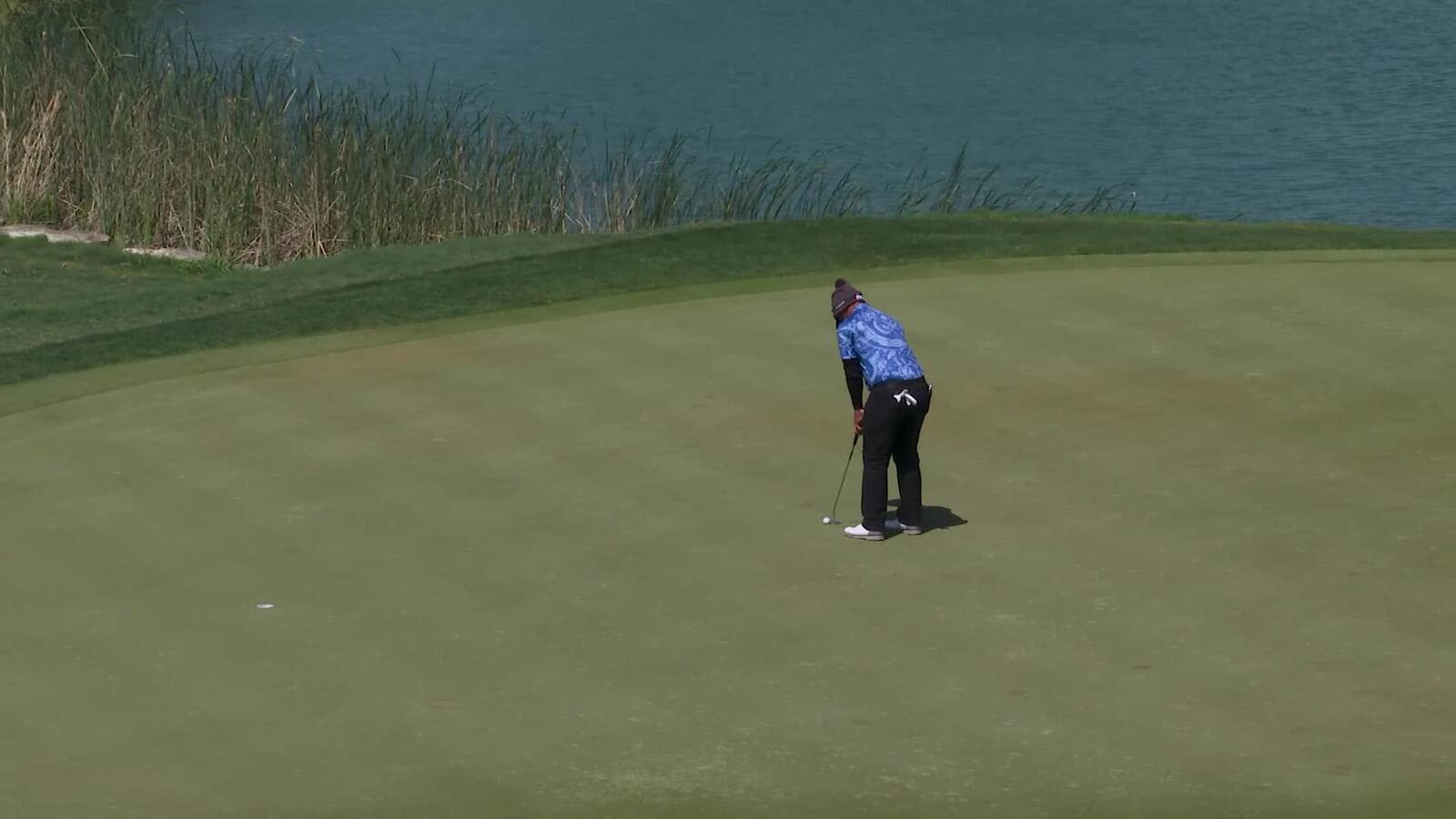Rafael Campos | Round 4 | 3rd hole | Shot 4 | 2025 Valero
