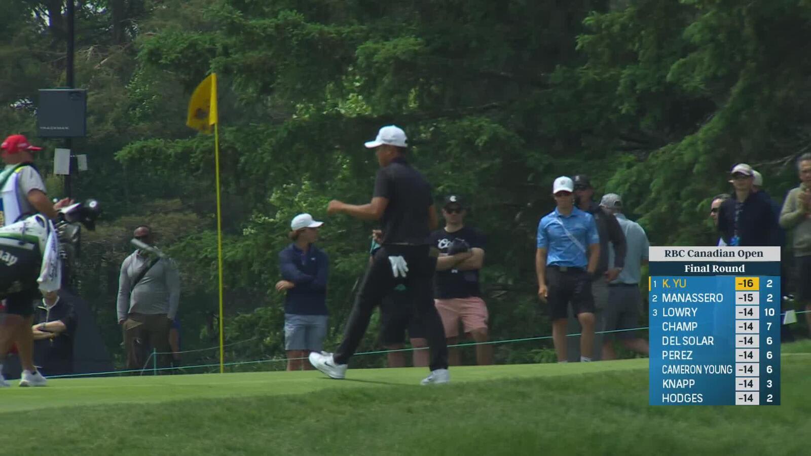 Kevin Yu | Round 4 | 3rd hole | Shot 3 | 2025 RBC Canadian