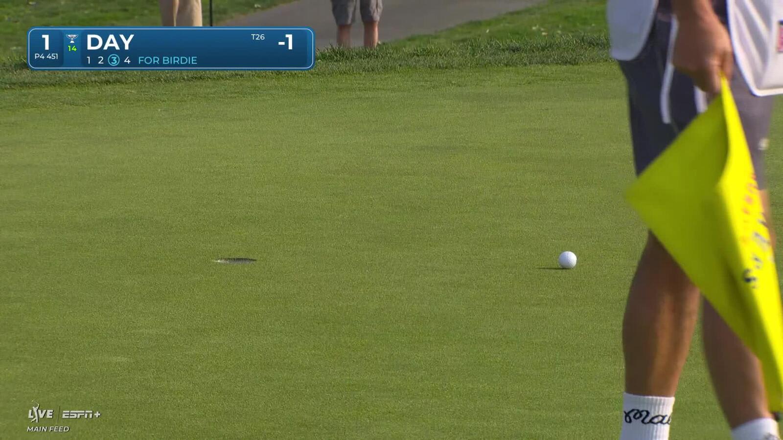 Jason Day | Round 3 | 1st hole | Shot 3 | 2025 Farmers