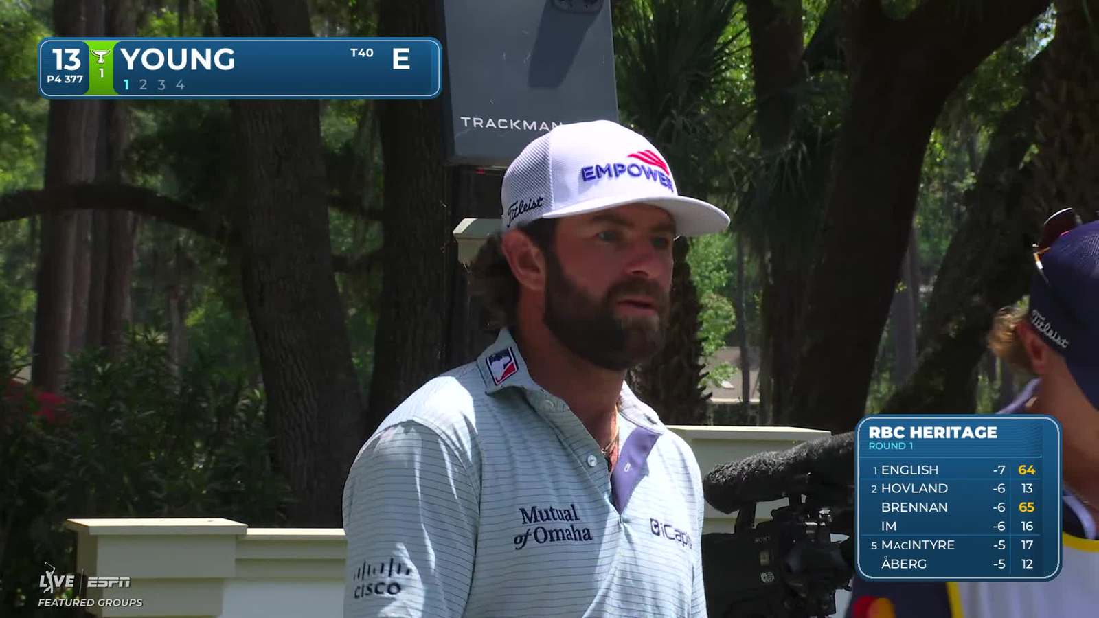 Cameron Young | Round 1 | 13th hole | Shot 1 | 2026 RBC Heritage
