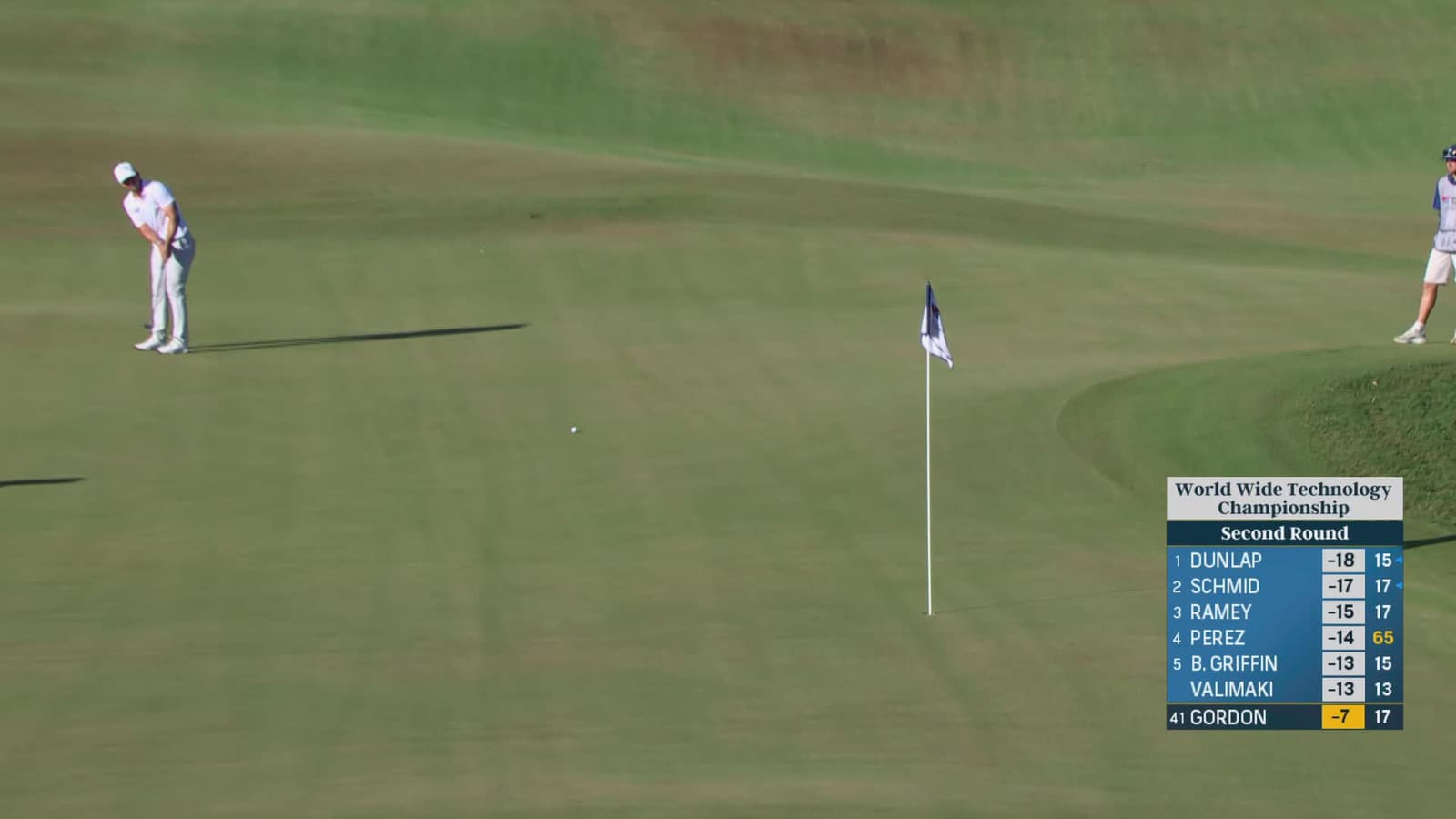 Will Gordon | Round 2 | 18th hole | Shot 4 | 2025 World Wide Technology