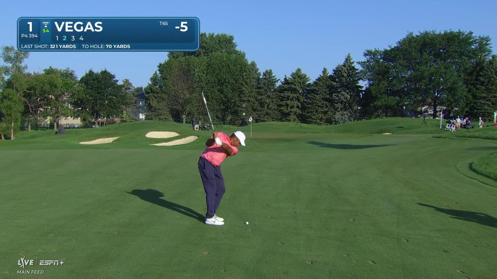 Jhonattan Vegas | Round 3 | 1st hole | Shot 2 | 2025 3M Open