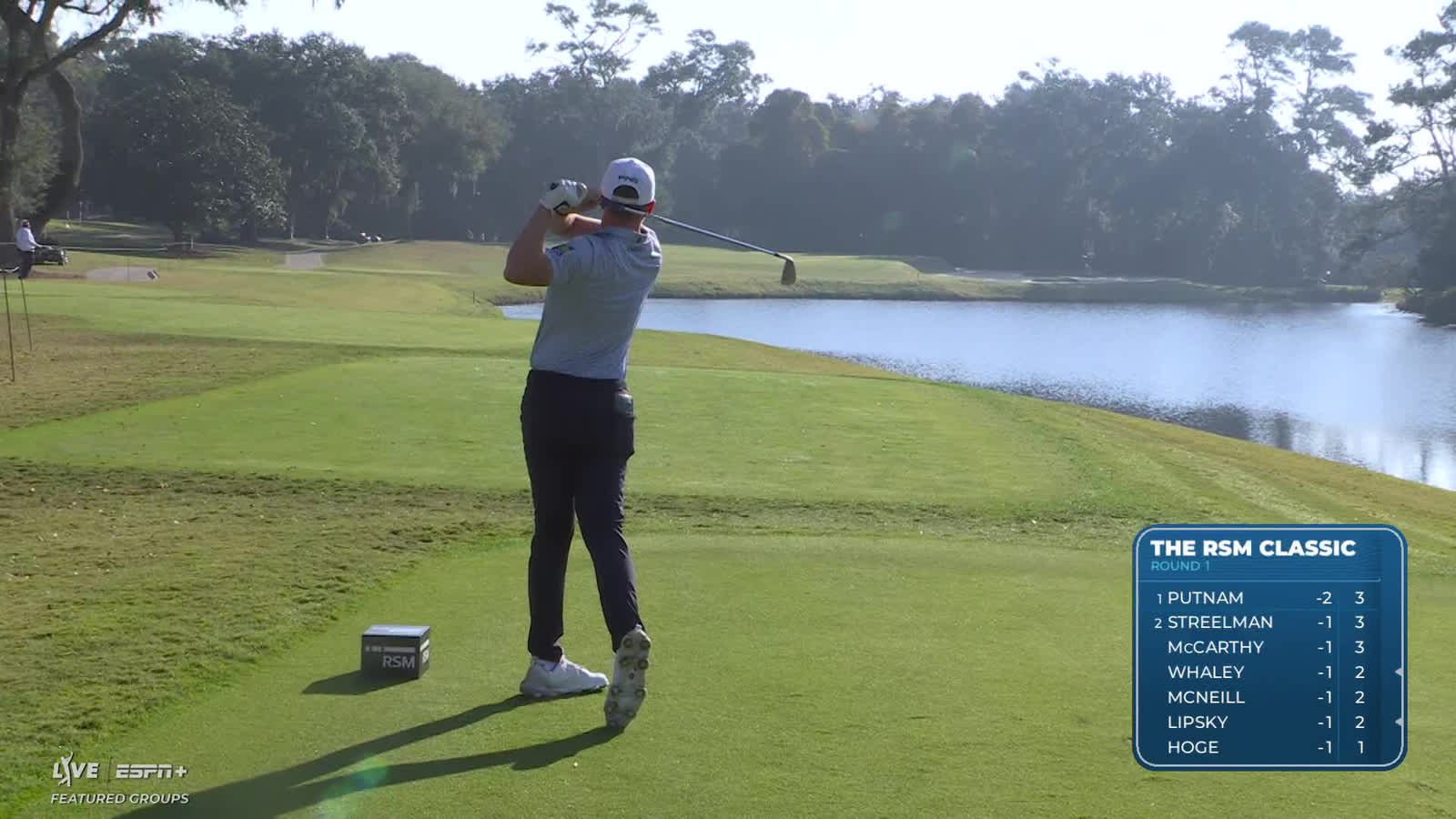 Mackenzie Hughes | Round 1 | 11th hole | Shot 1 | 2025 The RSM Classic