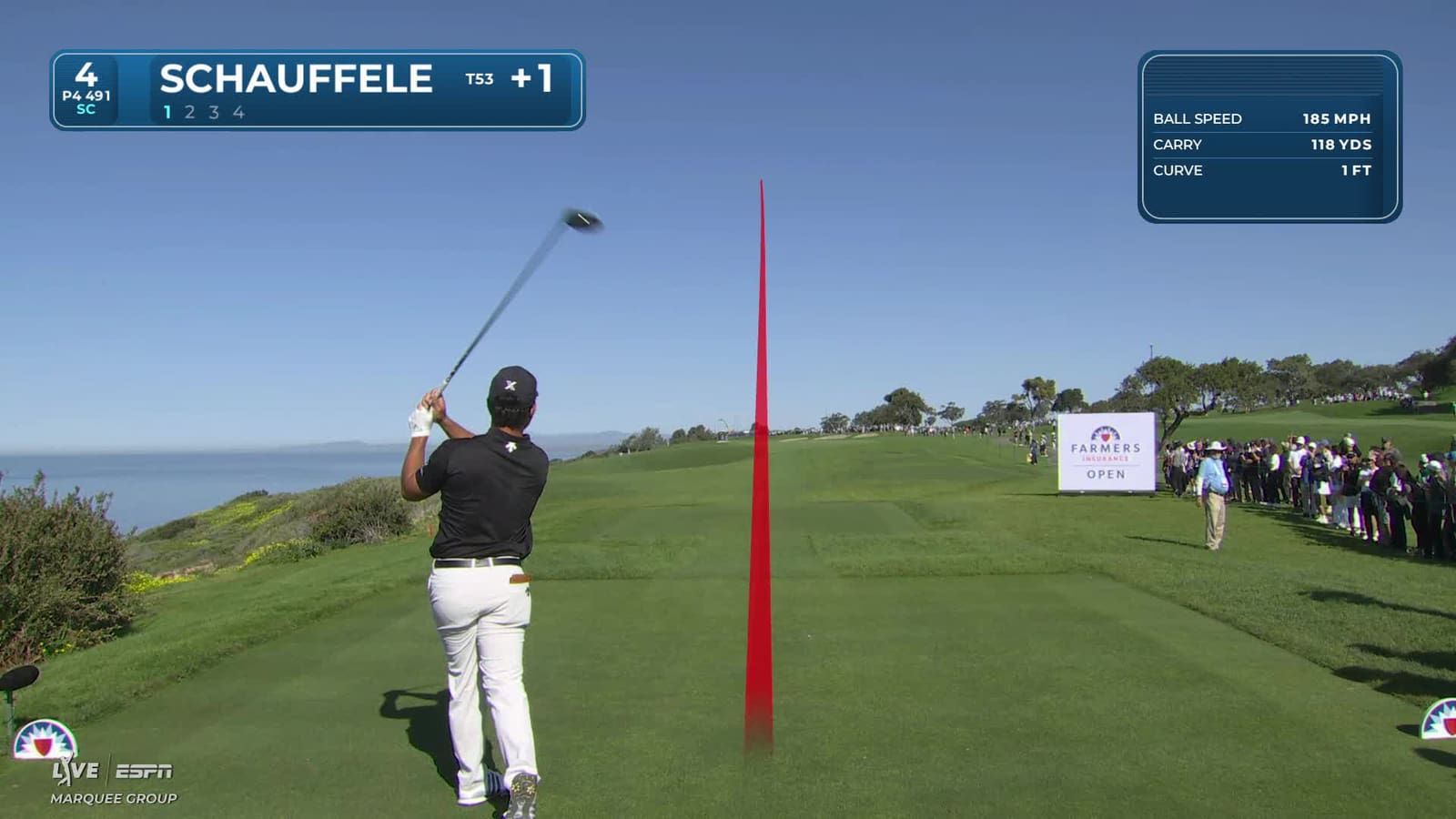 Xander Schauffele | Round 1 | 4th hole | Shot 1 | 2026 Farmers