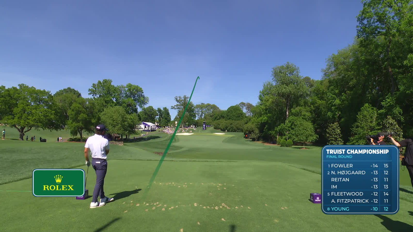 Cameron Young | Round 4 | 13th hole | Shot 1 | 2026 Truist Championship