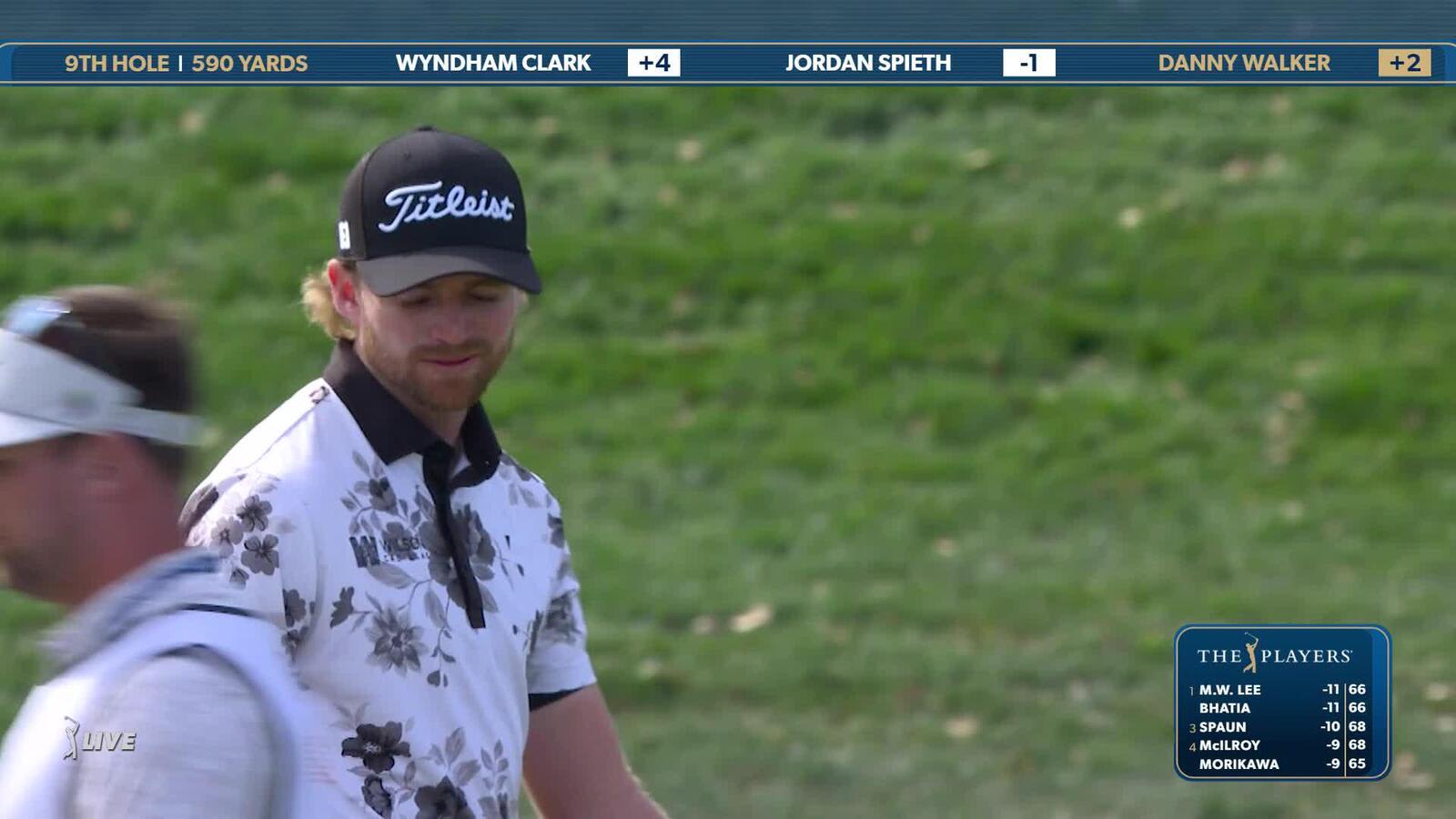 Danny Walker | Round 2 | 9th hole | Shot 4 | 2025 THE PLAYERS
