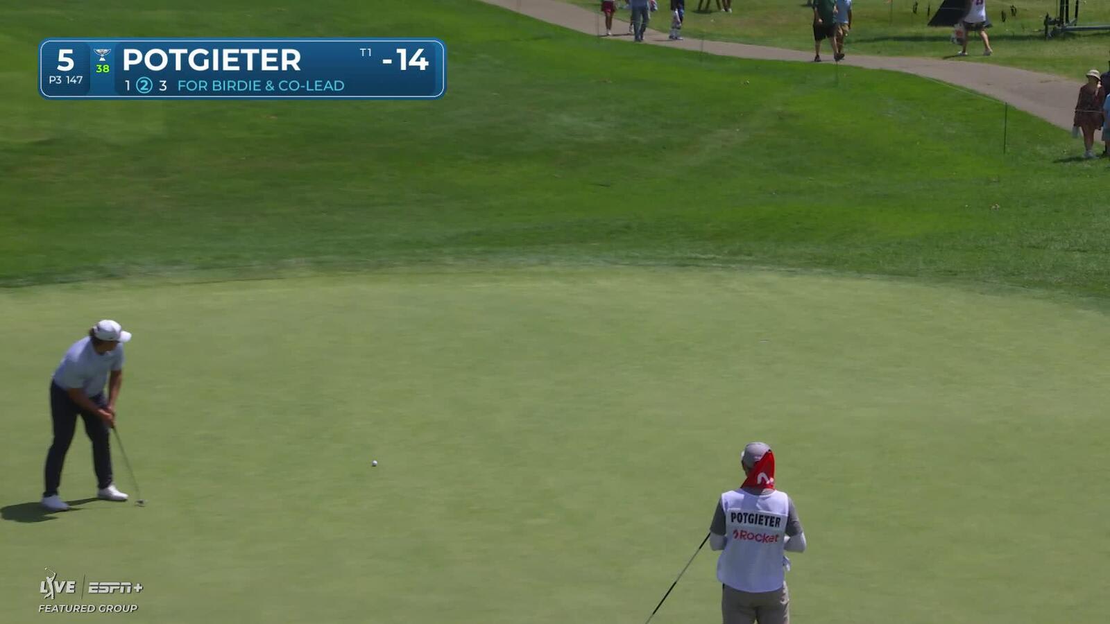 Aldrich Potgieter | Round 3 | 5th hole | Shot 2 | 2025 Rocket Classic