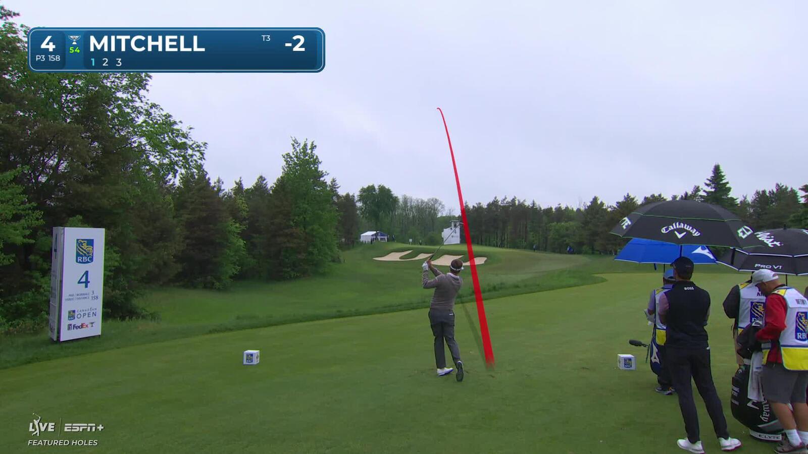 Keith Mitchell | Round 1 | 4th hole | Shot 1 | 2025 RBC Canadian