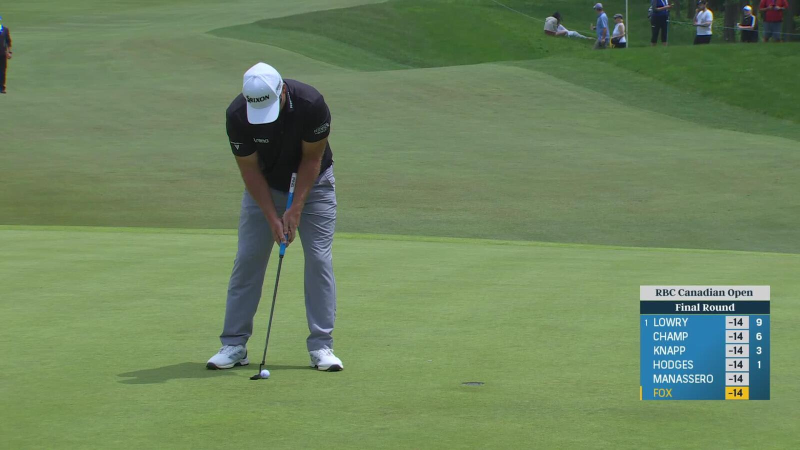 Ryan Fox | Round 4 | 1st hole | Shot 5 | 2025 RBC Canadian