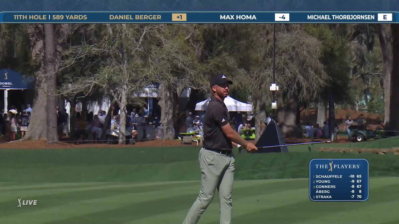 Daniel Berger | Round 2 | 11th hole | Shot 2 | 2026 THE PLAYERS