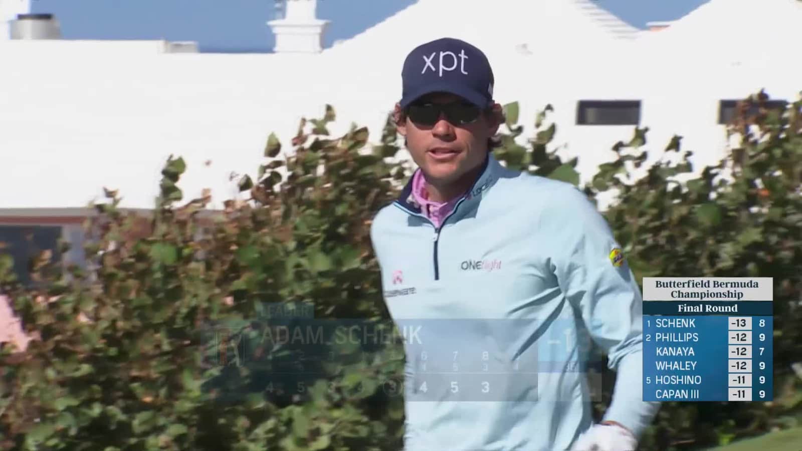 Adam Schenk | Round 4 | 8th hole | Shot 3 | 2025 Butterfield Bermuda