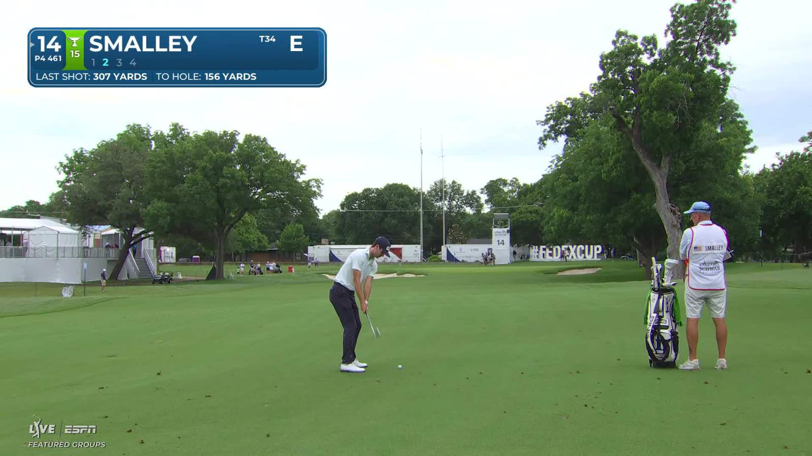 Alex Smalley | Round 1 | 14th hole | Shot 2 | 2026 Charles Schwab