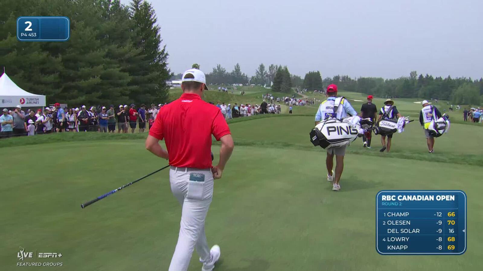Mackenzie Hughes | Round 2 | 2nd hole | Shot 1 | 2025 RBC Canadian
