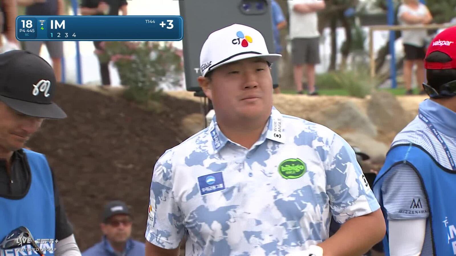 Sungjae Im | Round 1 | 18th hole | Shot 1 | 2025 The American Express