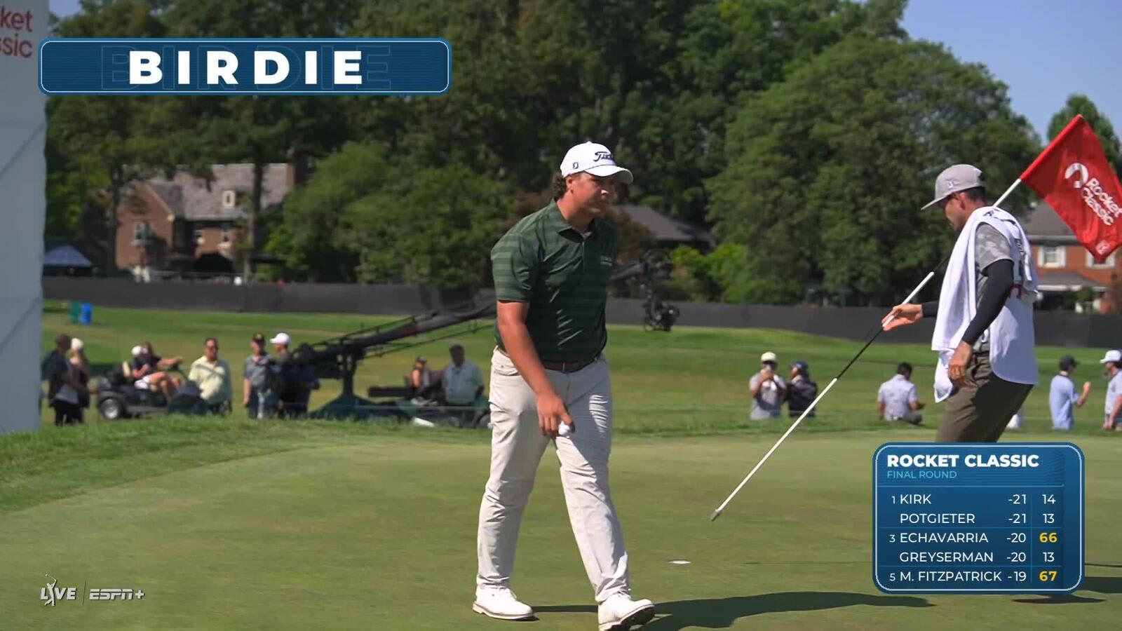 Aldrich Potgieter | Round 4 | 13th hole | Shot 3 | 2025 Rocket Classic