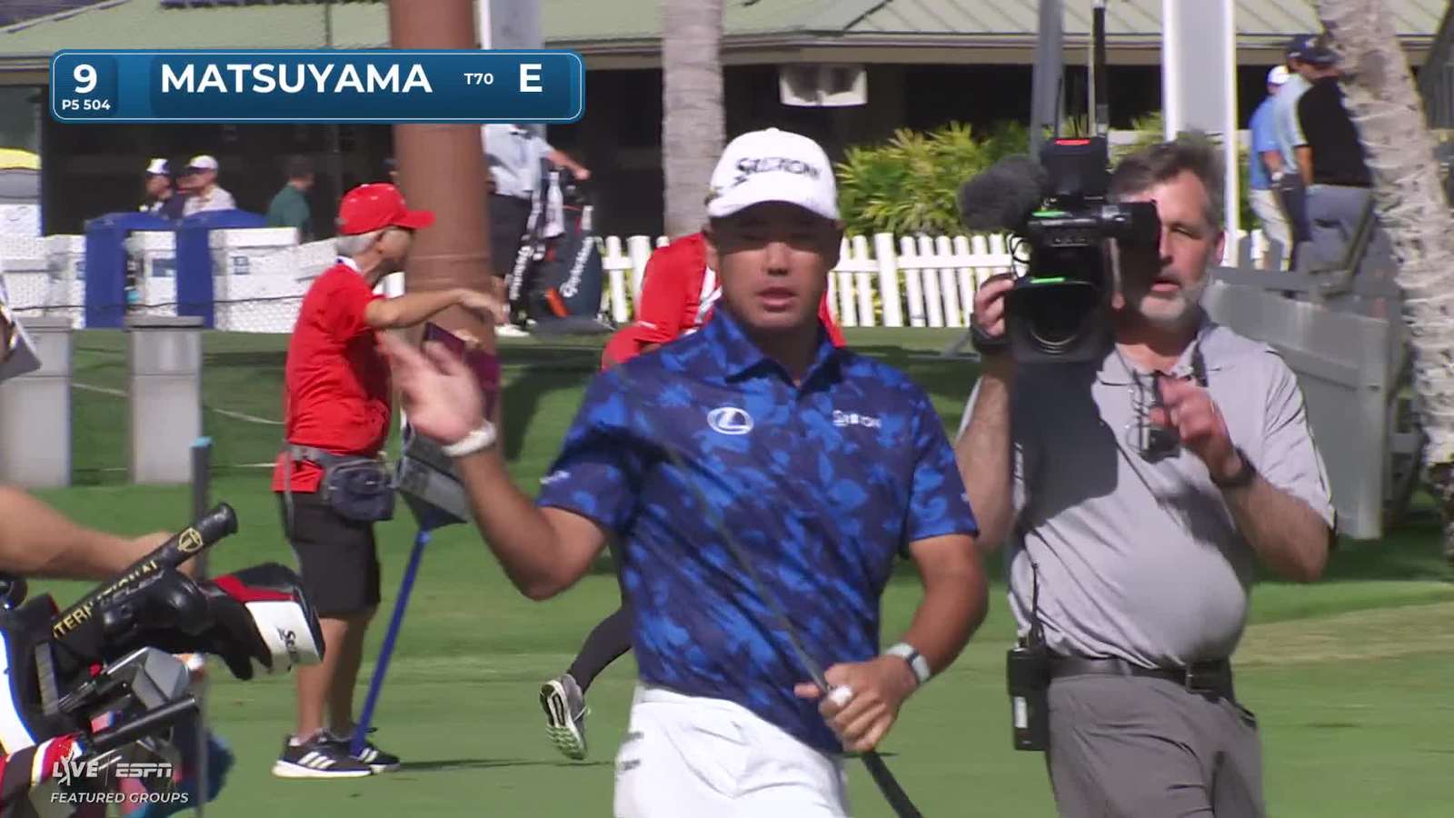 Hideki Matsuyama | Round 1 | 9th hole | Shot 3 | 2026 Sony Open