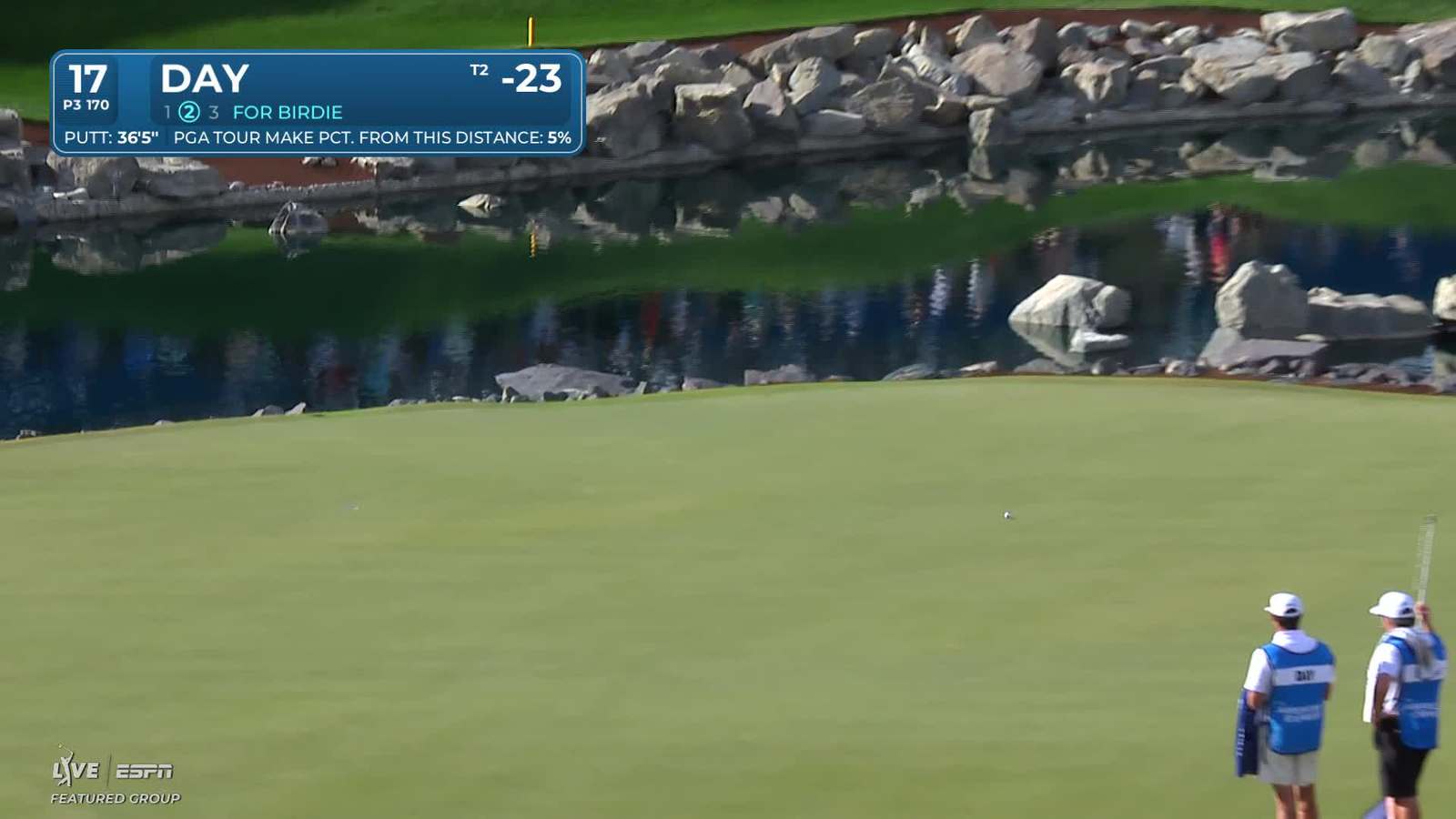 Jason Day | Round 4 | 17th hole | Shot 2 | 2026 The American Express