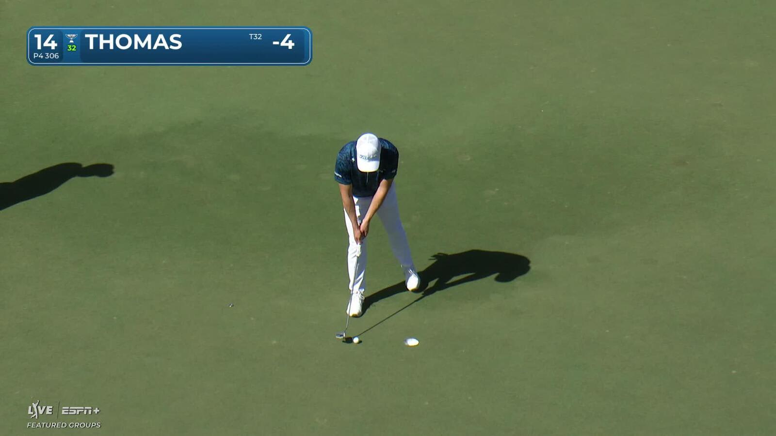 Justin Thomas | Round 2 | 14th hole | Shot 5 | 2025 The Sentry