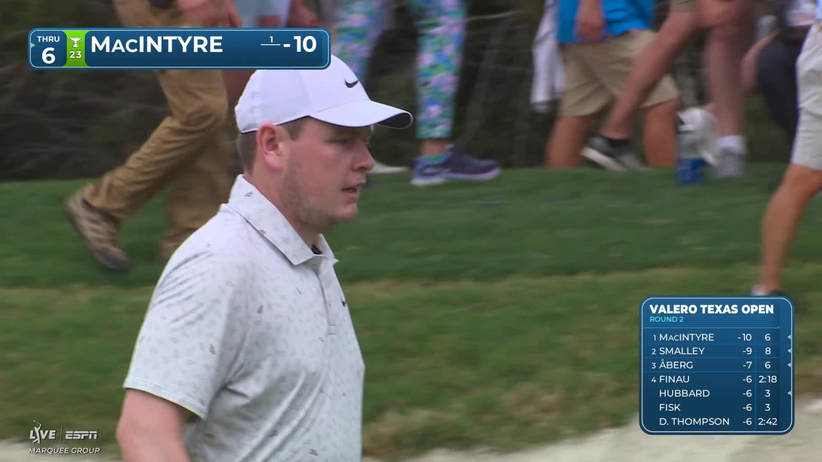 Robert MacIntyre | Round 2 | 15th hole | Shot 3 | 2026 Valero