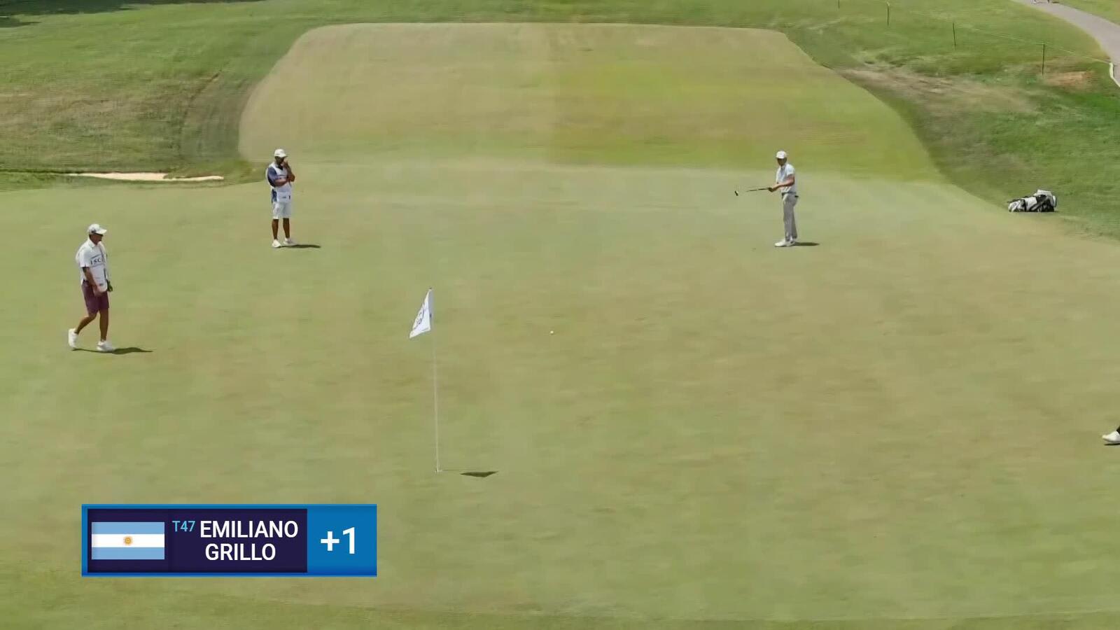 Emiliano Grillo | Round 3 | 6th hole | Shot 2 | 2025 ISCO Championship