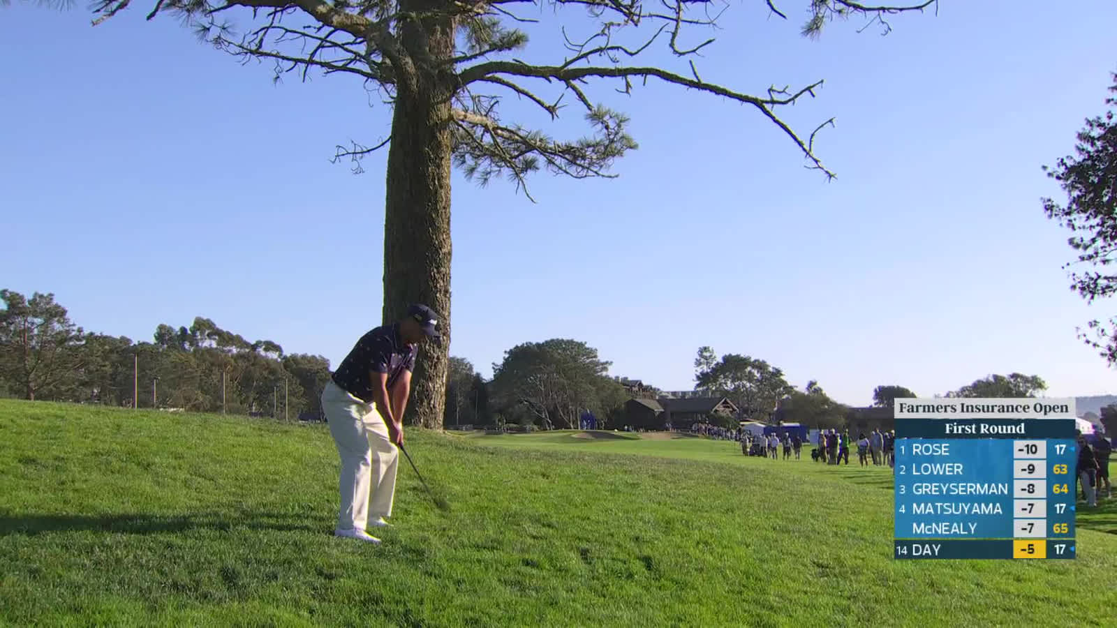 Jason Day | Round 1 | 9th hole | Shot 2 | 2026 Farmers