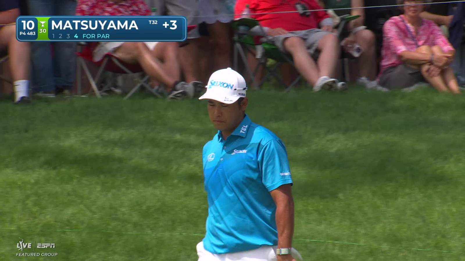 Hideki Matsuyama | Round 3 | 10th hole | Shot 4 | 2026 the Memorial