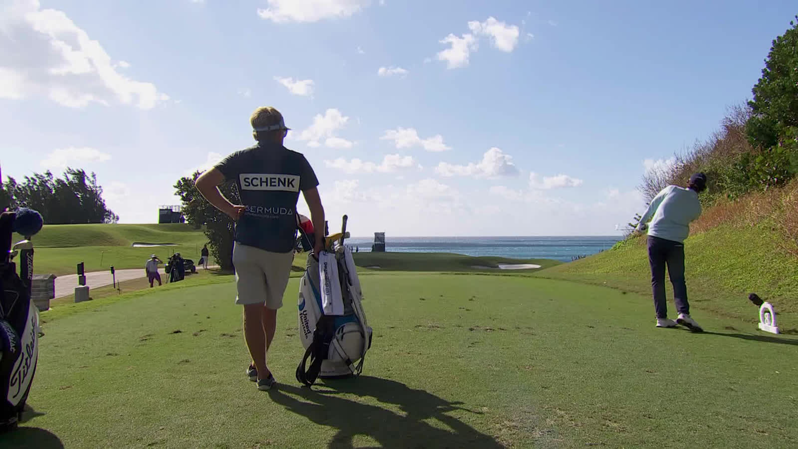 Adam Schenk | Round 4 | 8th hole | Shot 1 | 2025 Butterfield Bermuda