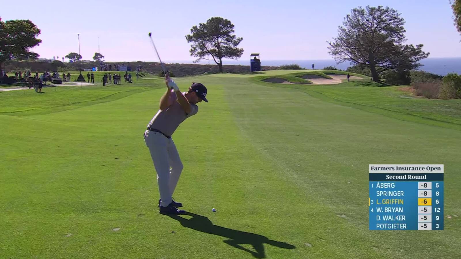 Lanto Griffin | Round 2 | 7th hole | Shot 2 | 2025 Farmers